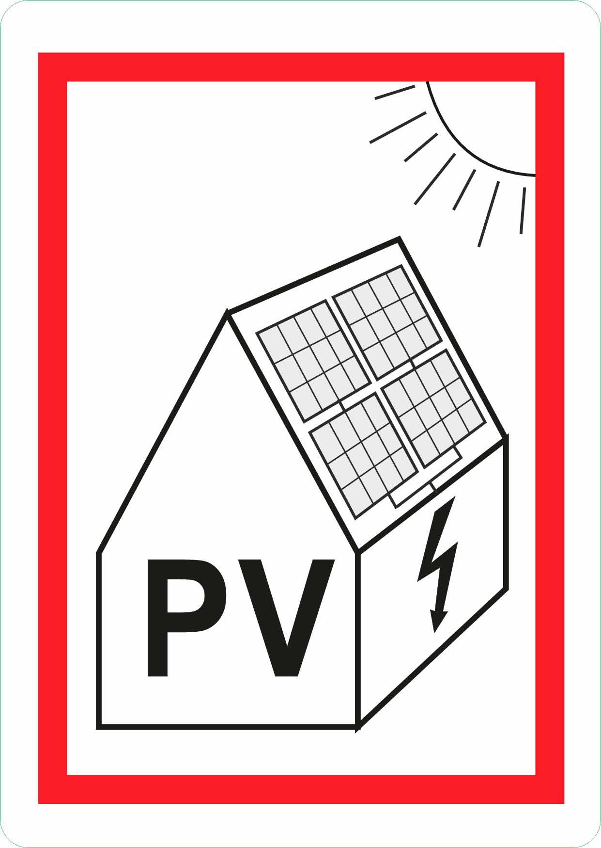 Aufkleber: Kennzeichnung PV Anlage + Batterie 105x148 - hiplo24.de