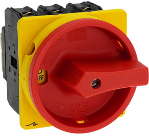 Eaton Hauptschalter P3 63A 3-polig NOT-AUS-Funktion P3-63/EA/SVB 031607 - hiplo24.de