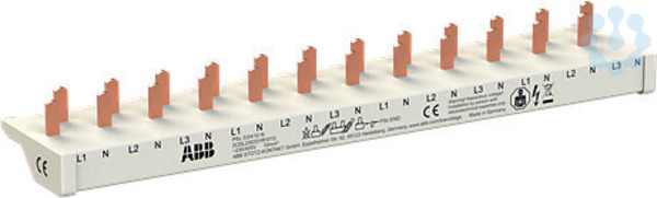 ABB Phasenschiene 4-polig 12TE PSC 3/24/10N für FI/LS DS301C - hiplo24.de