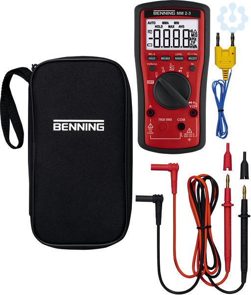Benning Digital-Multimeter MM2-3 1000V AC/DC 044693 - hiplo24.de