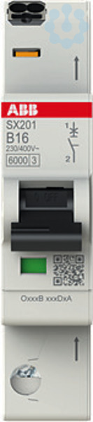 ABB Sicherungsautomat FlexLine B16 1-polig SX201-B16 - hiplo24.de