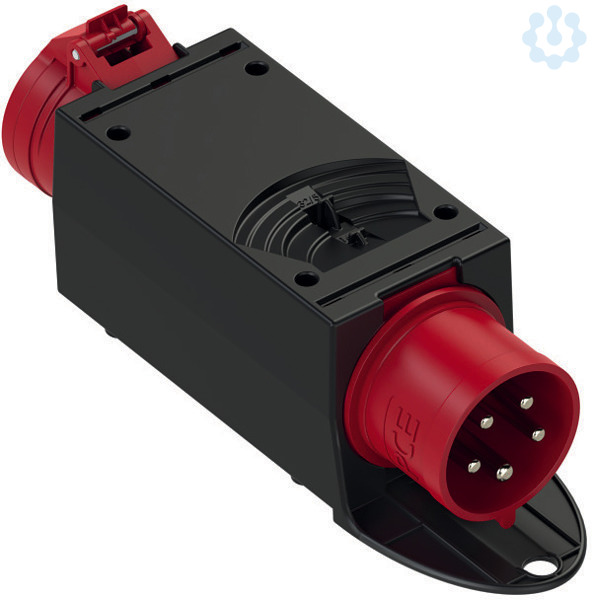 PCE Reduzier-Steckvorrichtung 9436422 CEE-Stecker 5x32 auf CEE-Dose ...