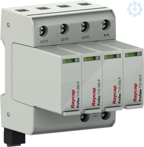 Raycap Überspannungsschutz Typ1+2 REG ProTec T1H-300-3+1-R IZ59.0321 ...